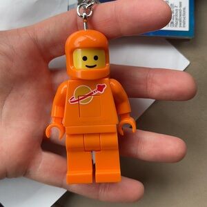 Lego | Other | Lego Space Minifigure Led Lite Keychain Light Orange ...